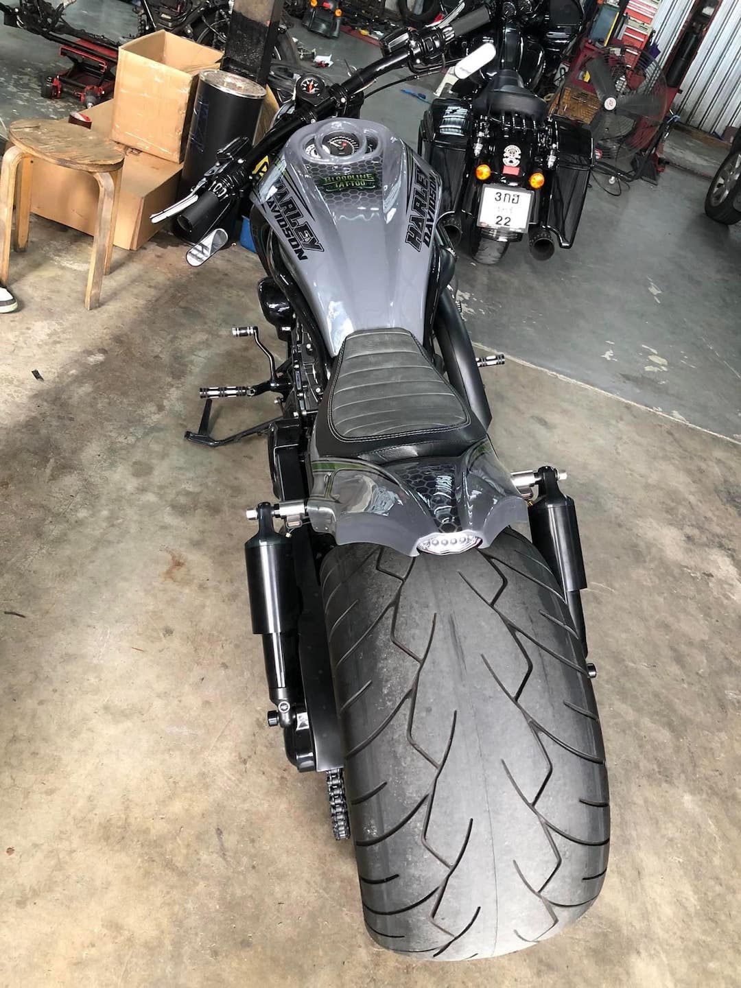 Aussie Ex-Pat Debuts Wild Turbo Harley-Davidson V-Rod At Phuket Bike Week